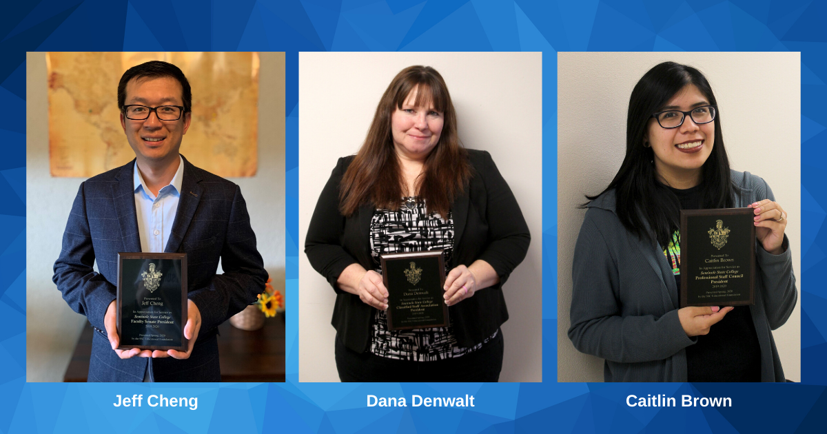 SSC Honors Three Campus Leaders