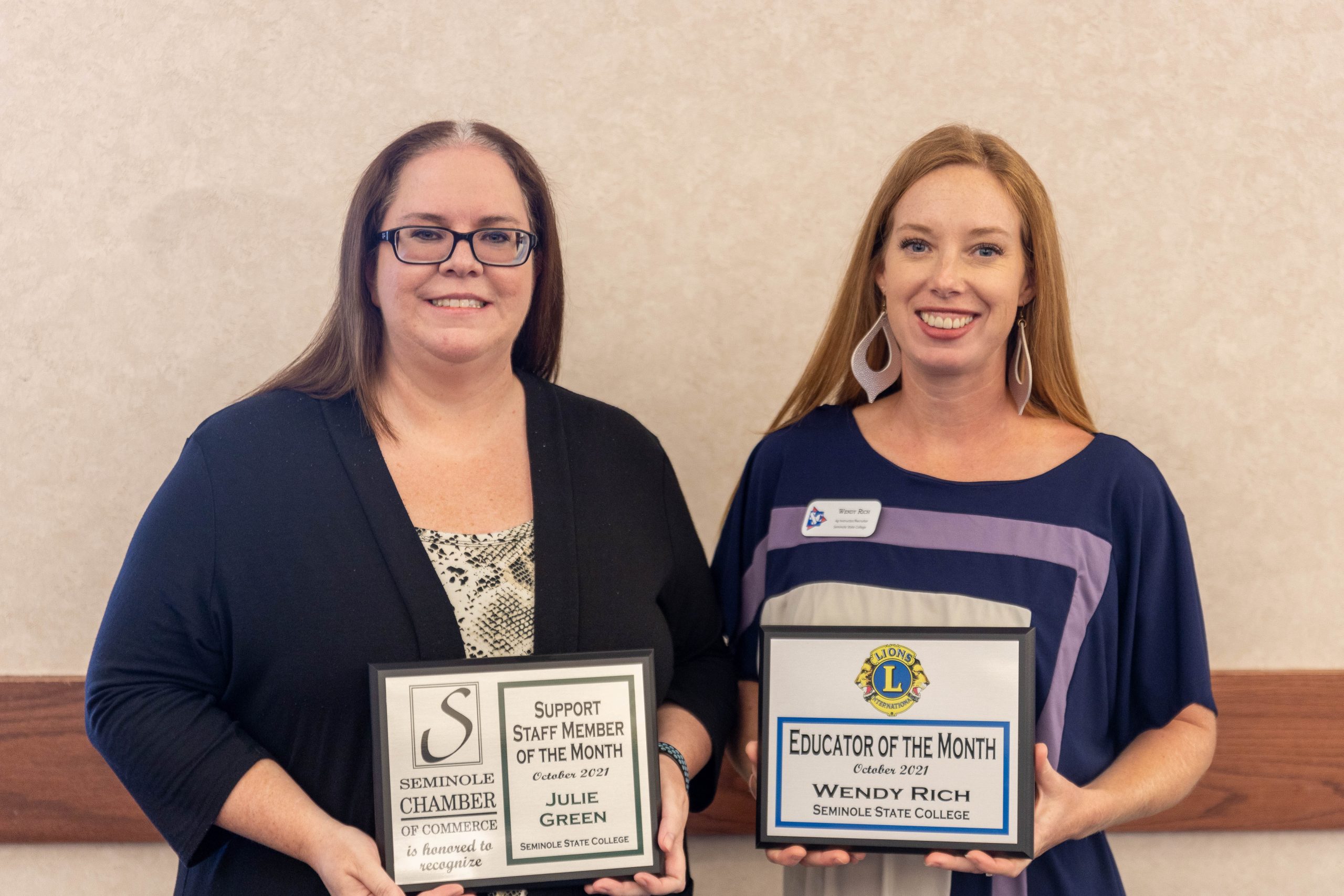 Seminole Chamber Honors SSC Personnel