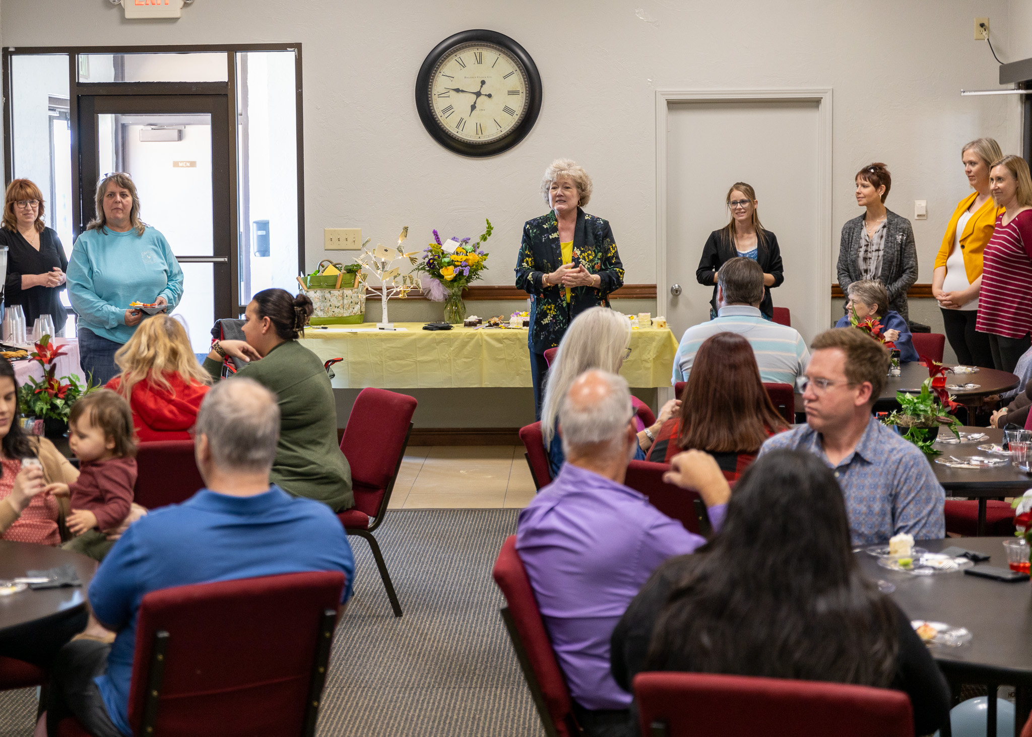 SSC Hosts Retirement Reception for Employee