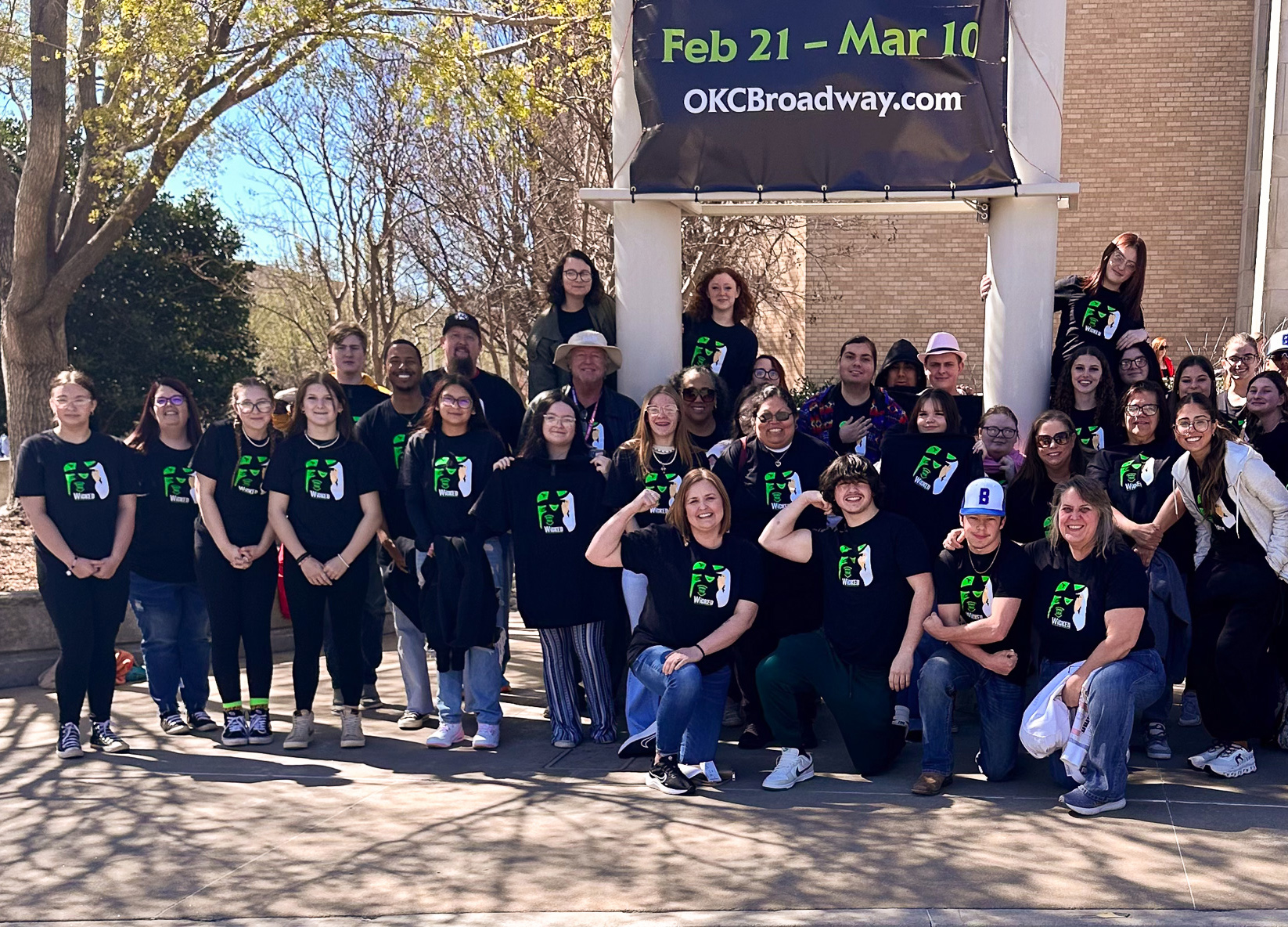 SSC TRIO Programs Attend Wicked Musical