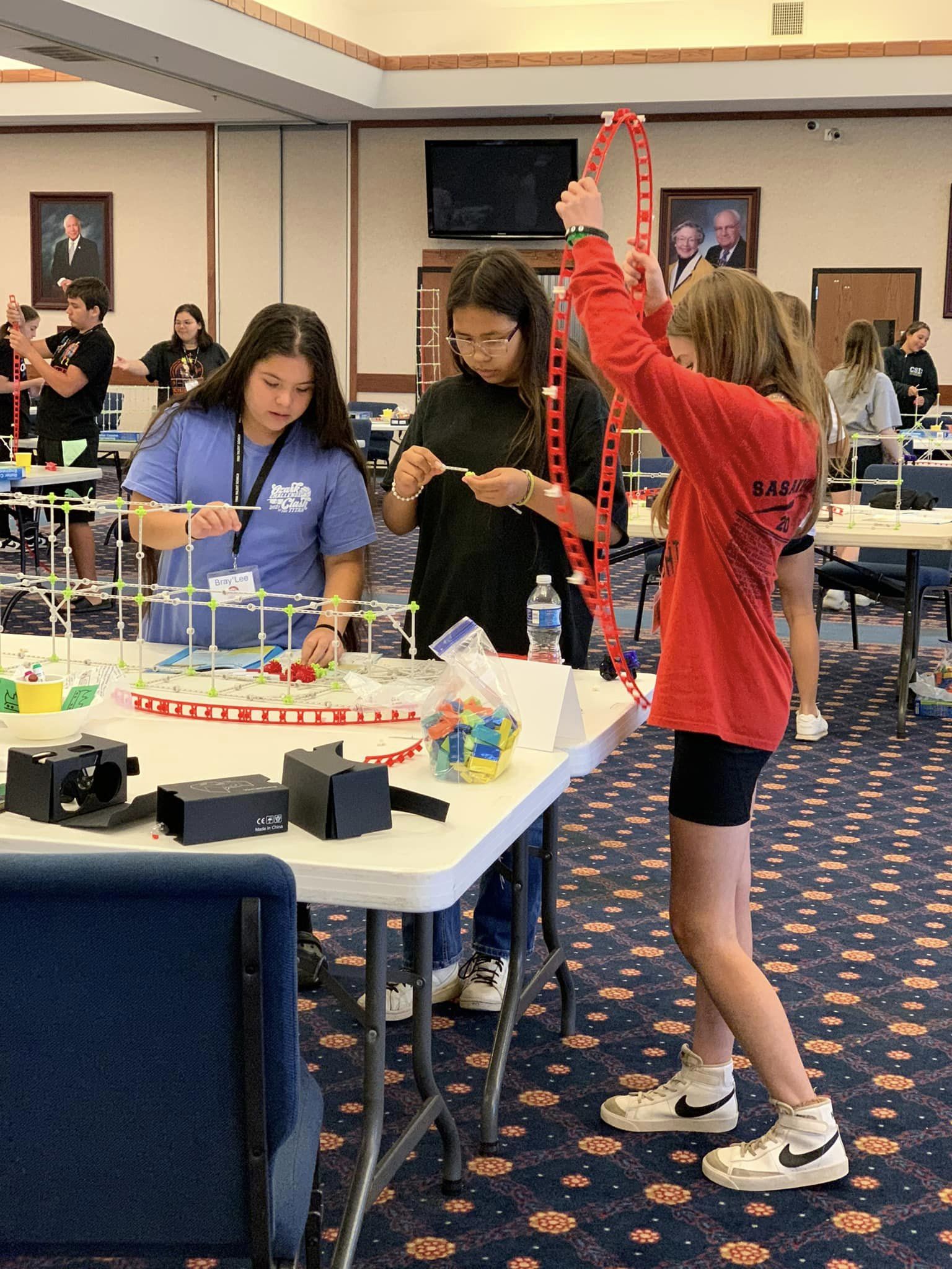 Middle School Students Attend Rollercoaster Camp